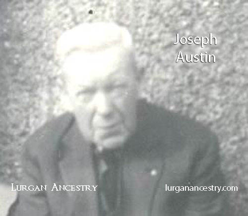 Joseph Austin, born in Derrytagh North in 1870, moved to Glasgow Scotland.